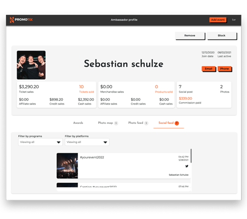 PromoTix - Advanced event marketing software